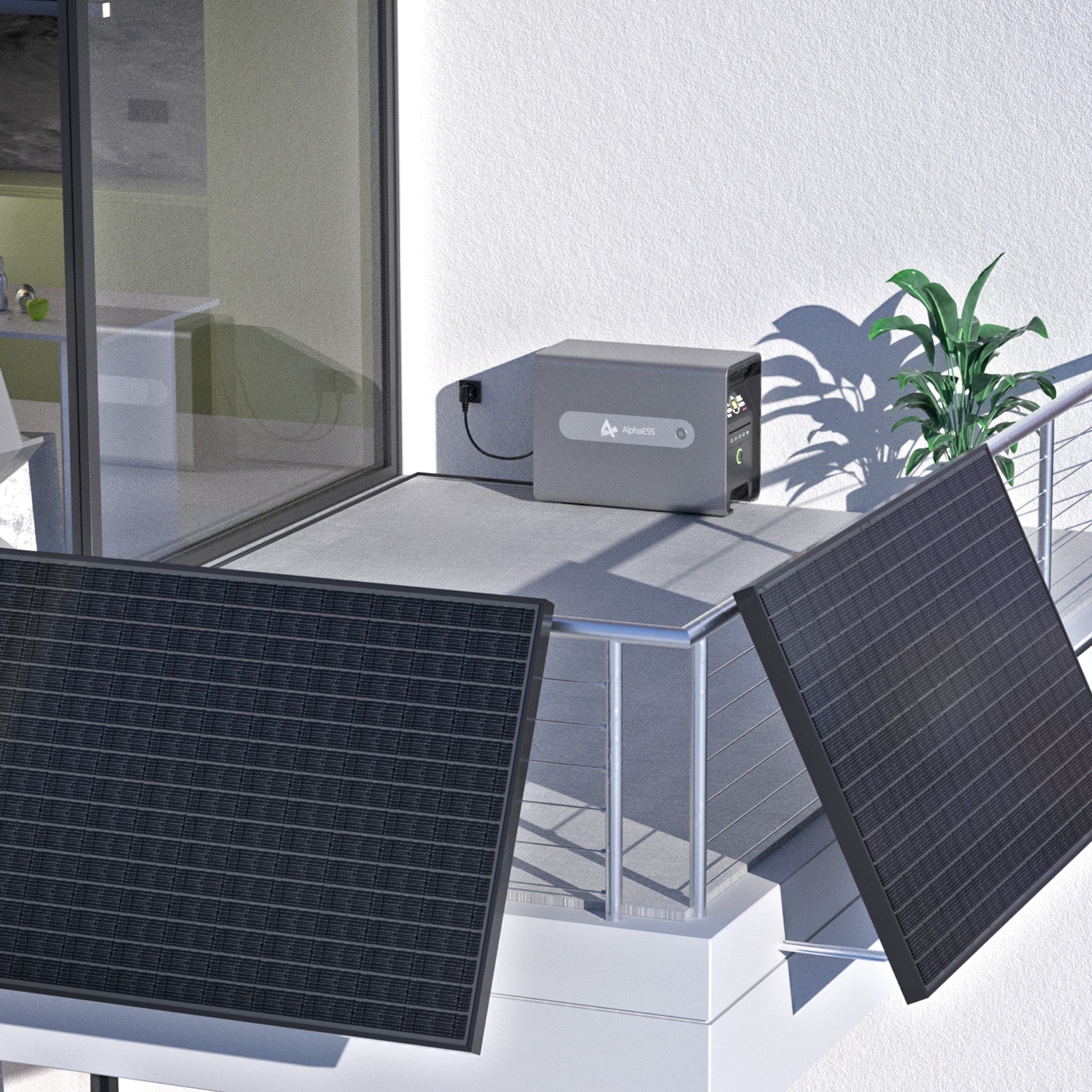 VitaPower - All-in-one Balkonkraftwerk Batteriespeicher kaufen – Alpha ...